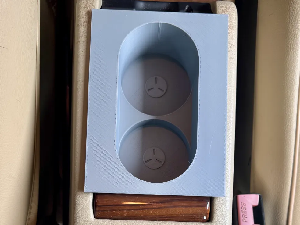 Mercedes Benz W126 Cup Holder - Free 3D Print Model - MakerWorld