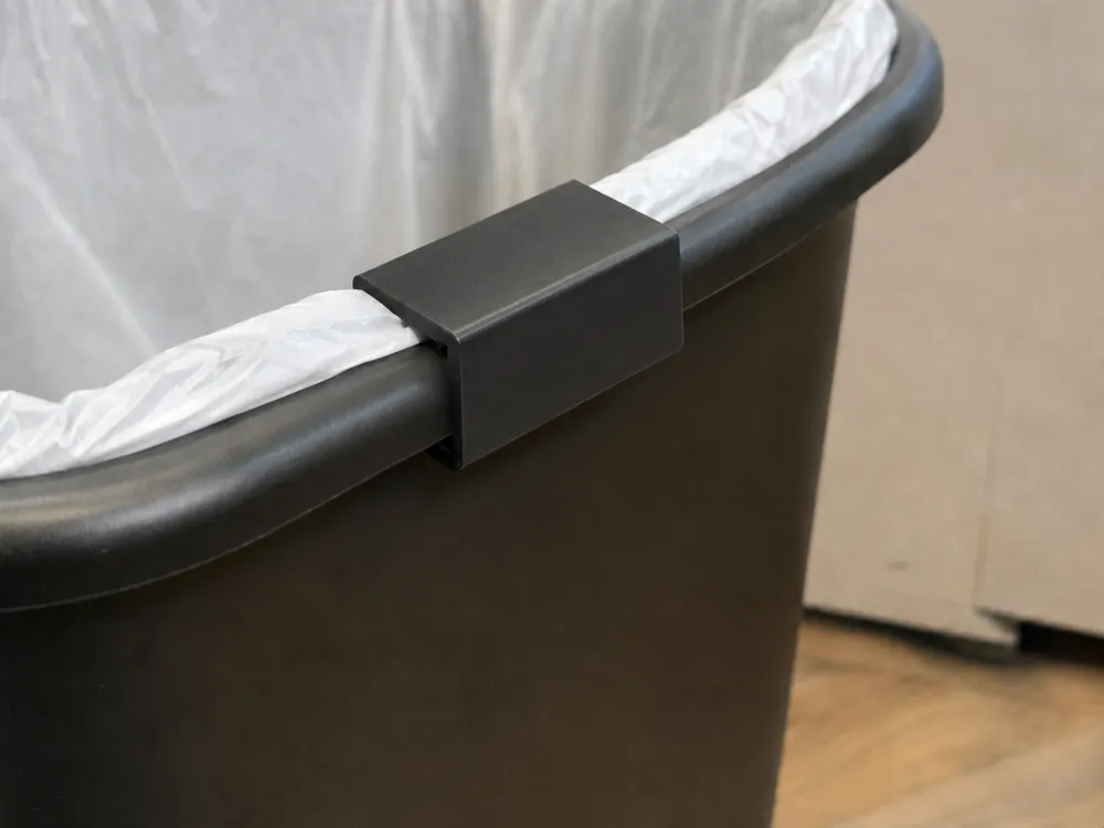 LinerLock Trash Bin Liner Clip Set - Free 3D Print Model - MakerWorld