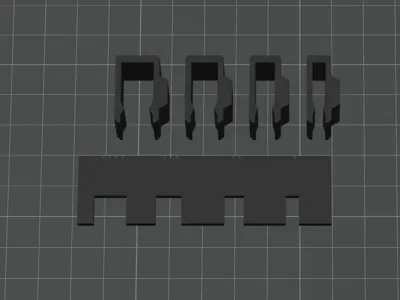 LinerLock Trash Bin Liner Clip Set - Free 3D Print Model - MakerWorld