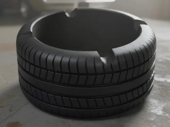 TYRE ASHTRAY - Free 3D Print Model - MakerWorld