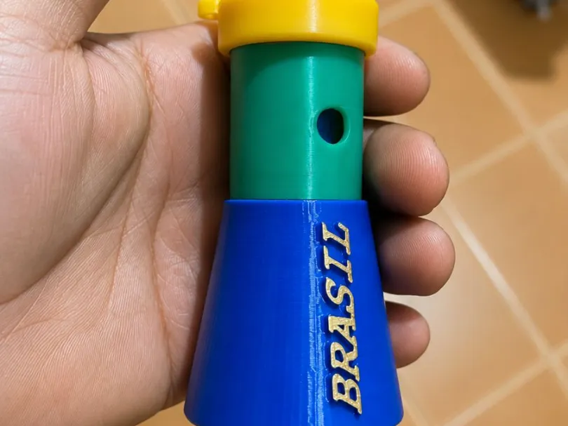 World Cup Horn (Very Loud) - Free 3D Print Model - MakerWorld
