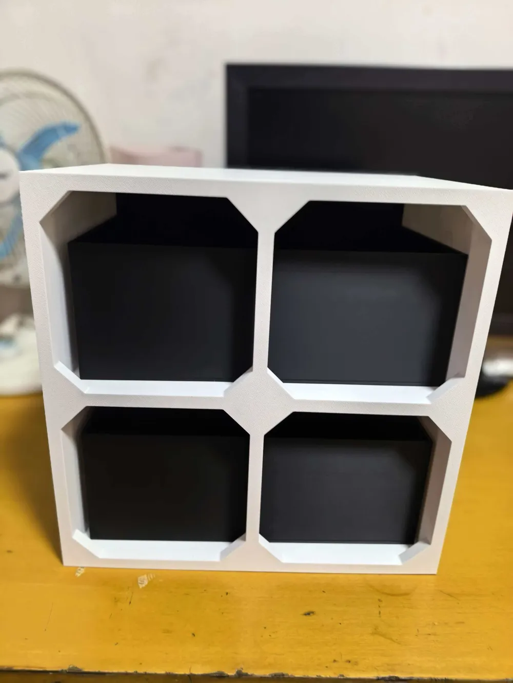 Double-Layer Desktop Drawer Cabinet V1 - Free 3D Print Model - MakerWorld