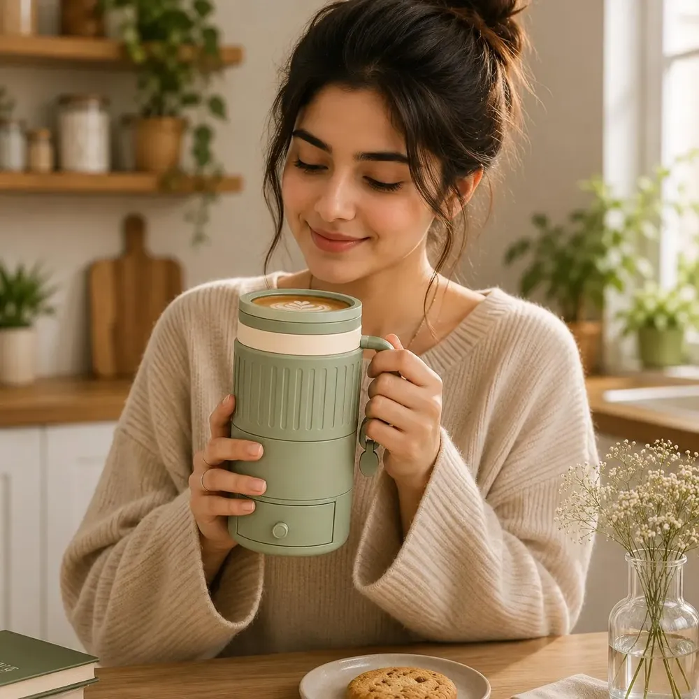 Smart Mug with Snack Drawer STL | Tea & Cookie Mug - Free 3D Print ...