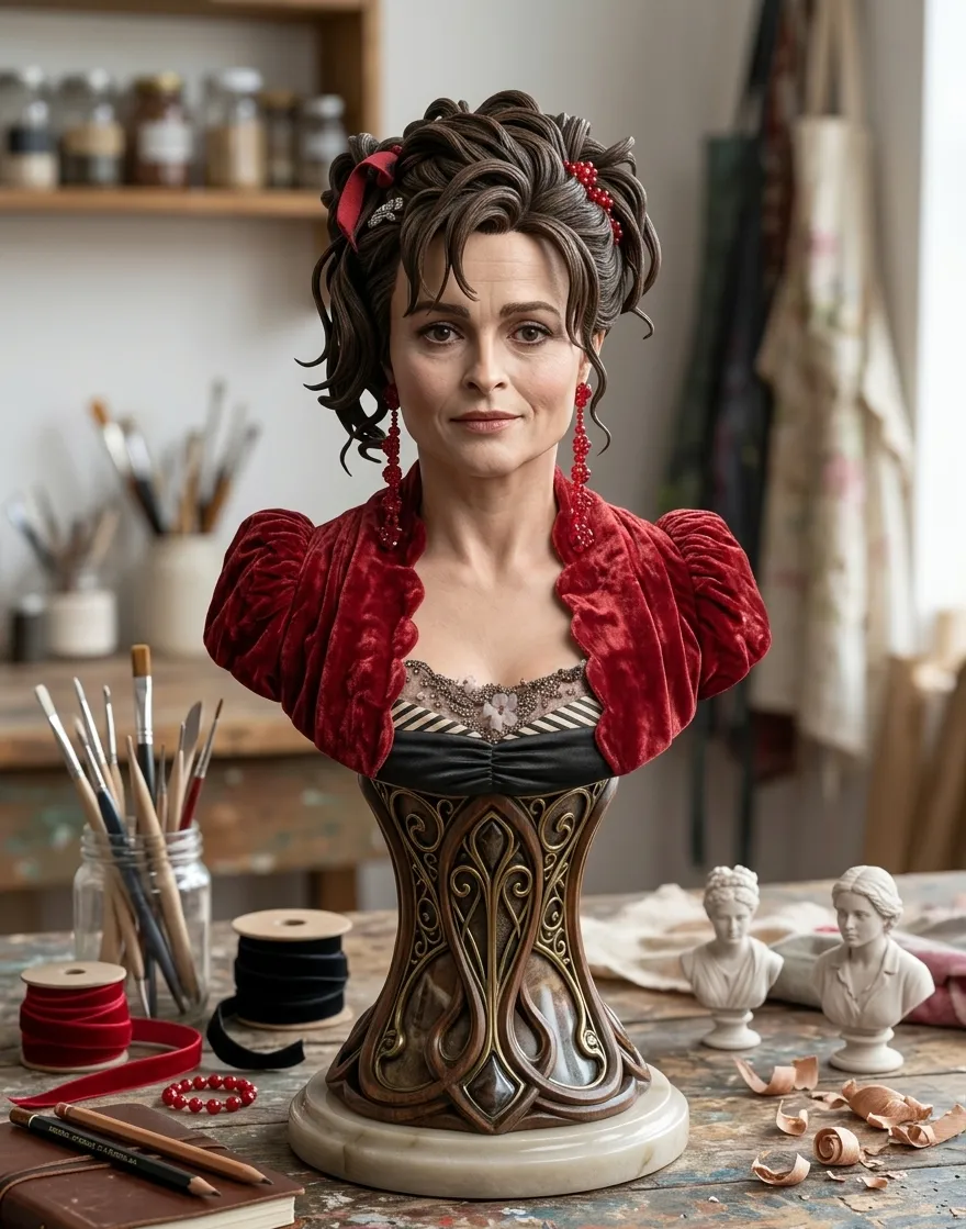 Helena Bonham Carter - Free 3D Print Model - MakerWorld