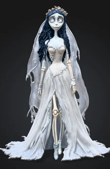 Emily Corpse Bride - Free 3D Print Model - MakerWorld