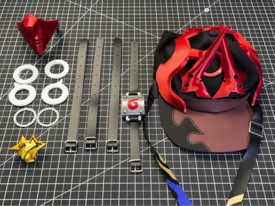 Honkai: Star Rail Ruan Mei Full Body Accessories - Free 3D Print Model ...