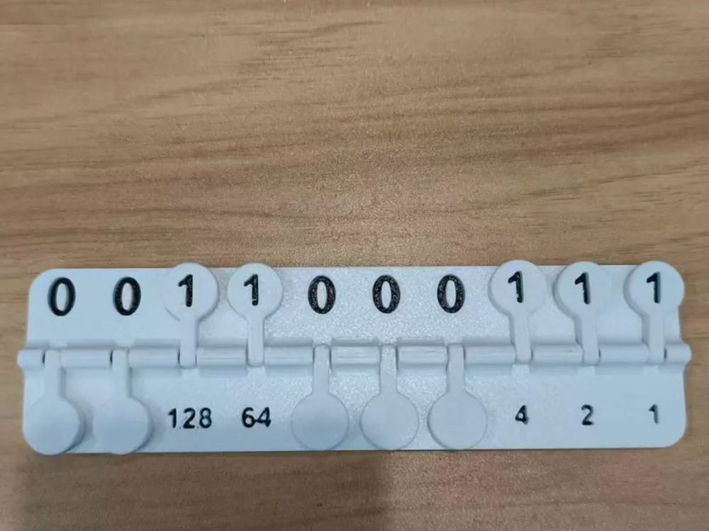 Binary to Decimal Calculator - Free 3D Print Model - MakerWorld