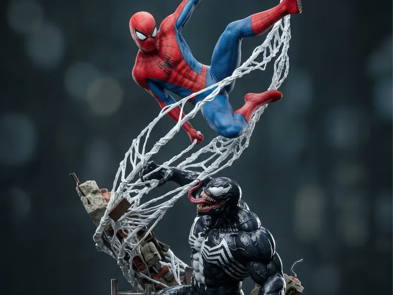 spider man vs venom - Free 3D Print Model - MakerWorld