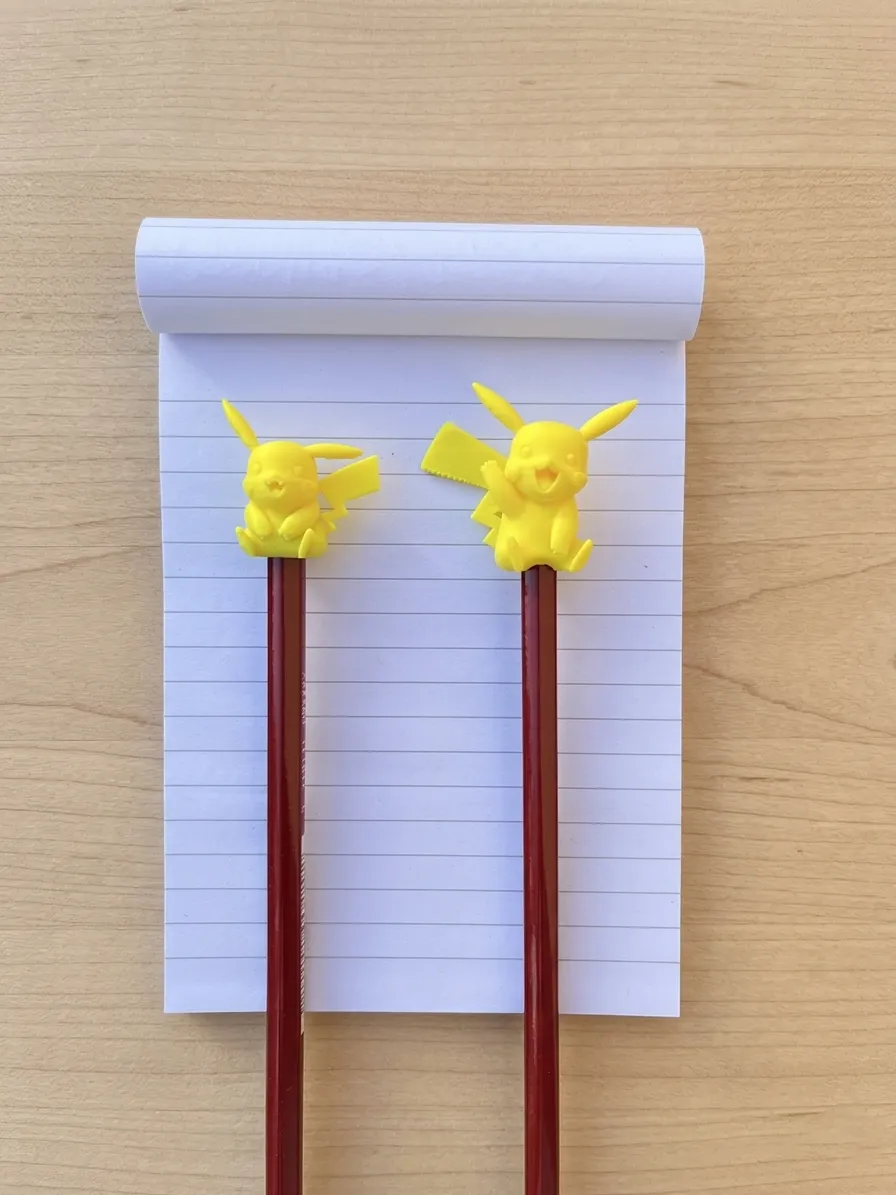 Poké Ball Pencil topper - Free 3D Print Model - MakerWorld