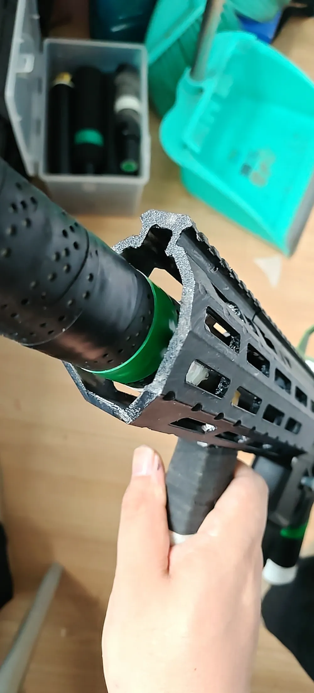 Sijun MCX Suppressor Handguard Set - Free 3D Print Model - MakerWorld
