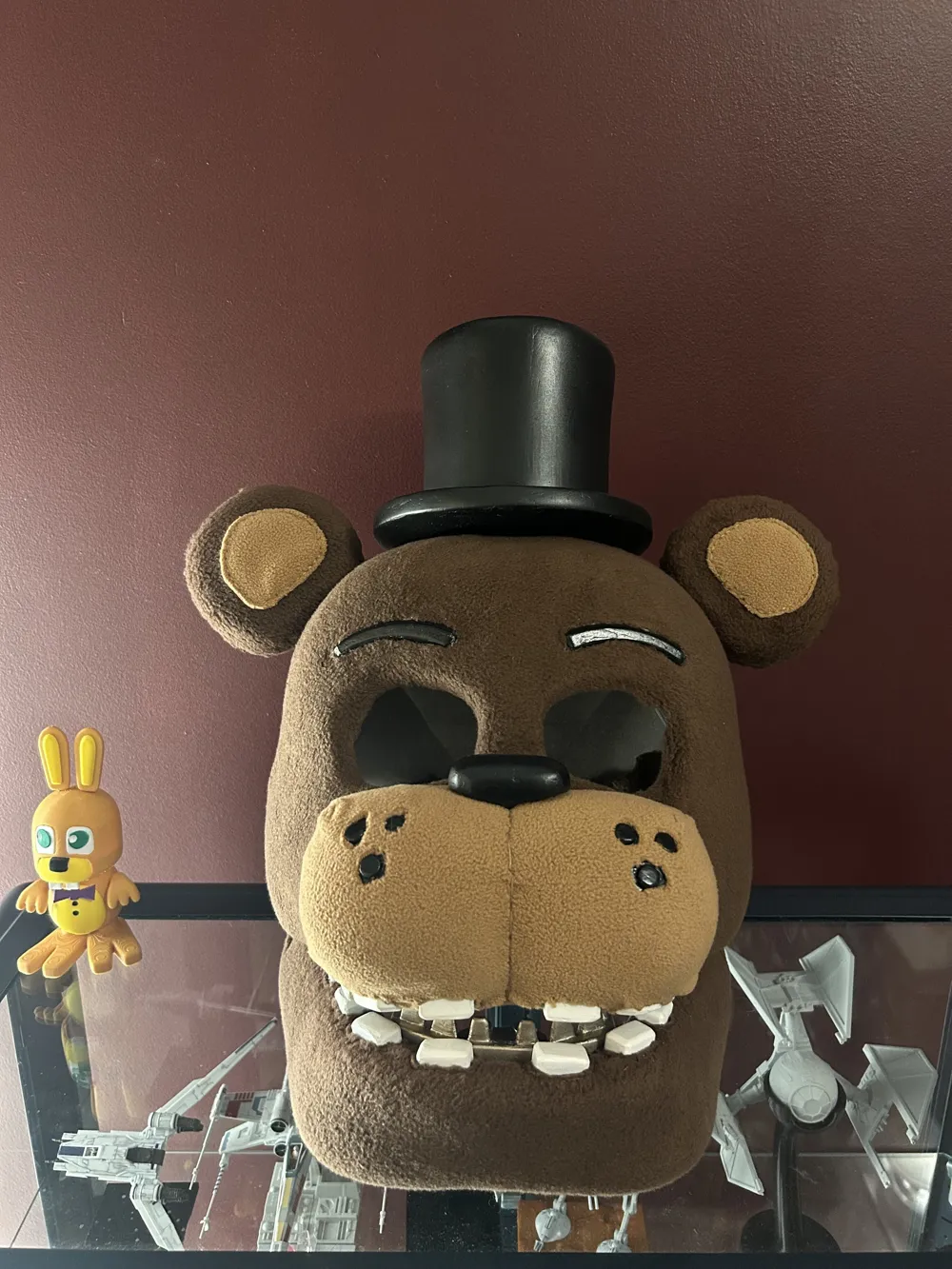 FNaF 2 Freddy Fazbear Cosplay Head - Free 3D Print Model - MakerWorld