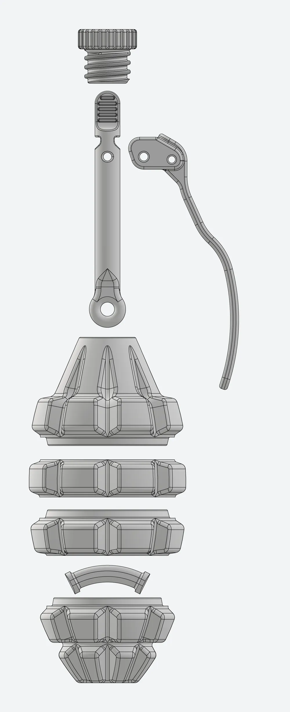 Interactive Exploding Toy Grenade (MK2) - Free 3D Print Model - MakerWorld