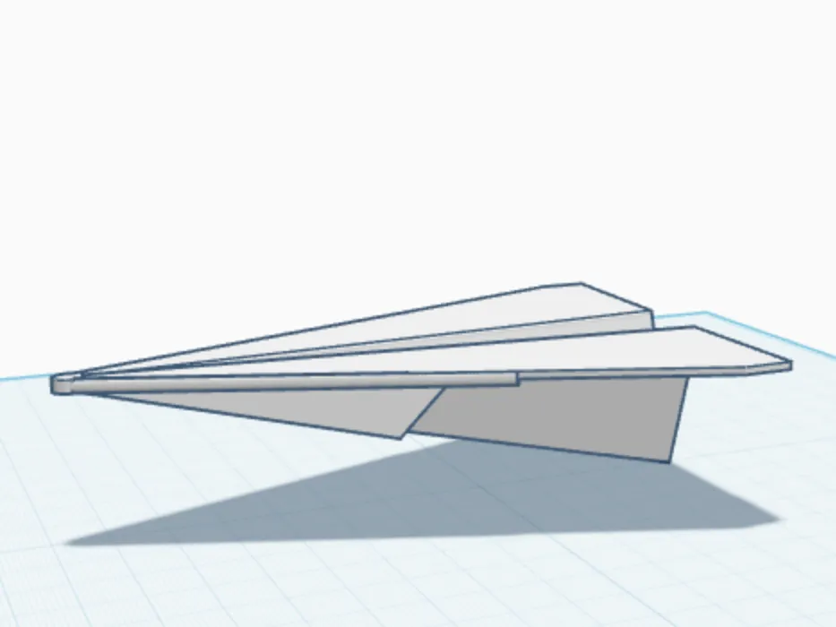 Print-in-Place Simulated Origami Paper Airplane | Nostalgic Desktop ...