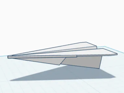 Print-in-Place Simulated Origami Paper Airplane | Nostalgic Desktop ...