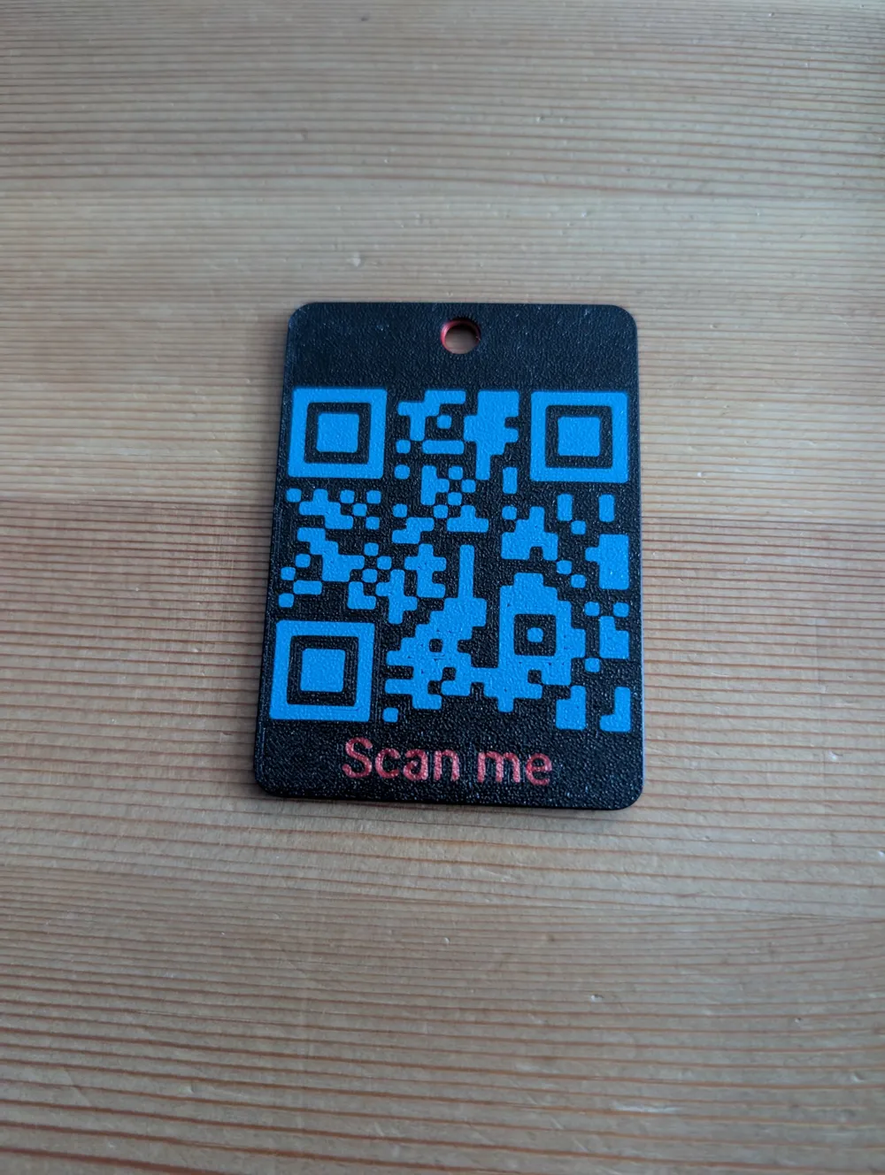 QR-Code Name Tag - Free 3D Print Model - MakerWorld