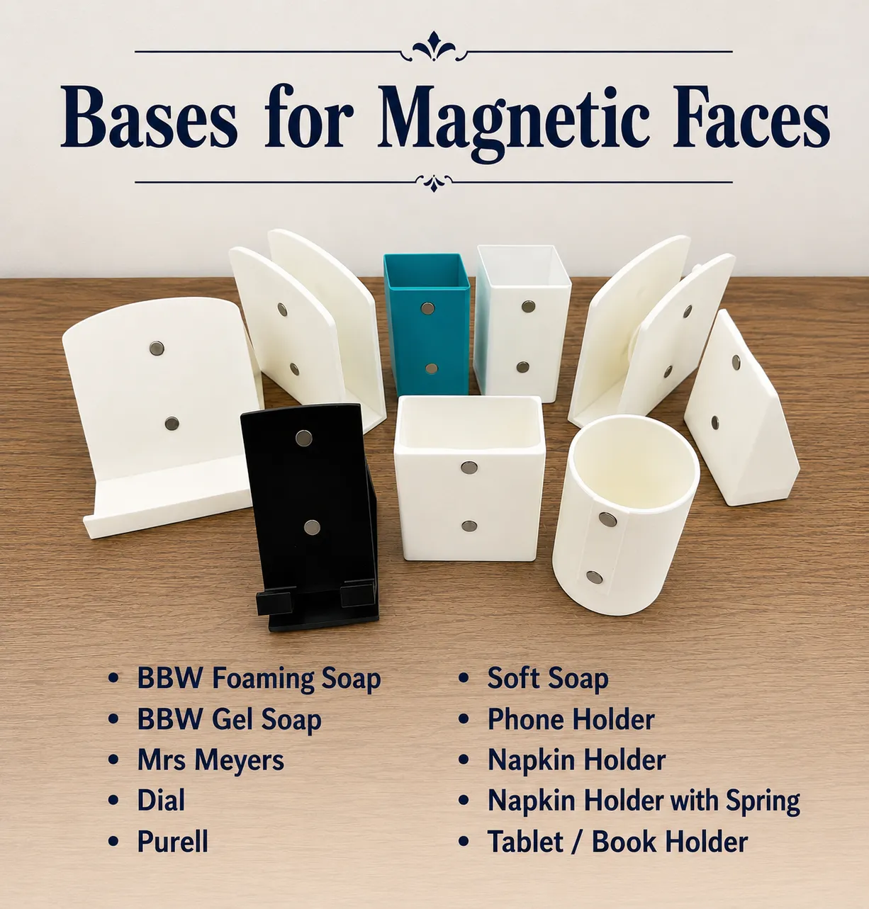 Classic Cassette Tape Magnetic Faces - Volume 1 - Free 3D Print Model ...