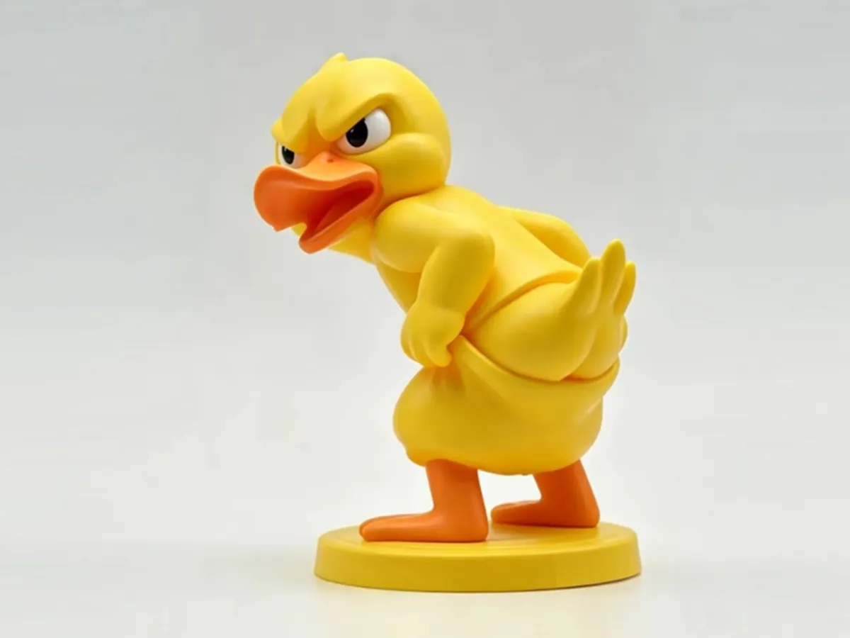 Wild duck showing its rear end - Free 3D Print Model - MakerWorld