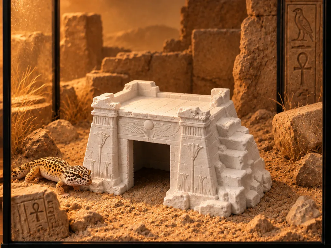Egyptian Temple Hideout - Free 3D Print Model - MakerWorld