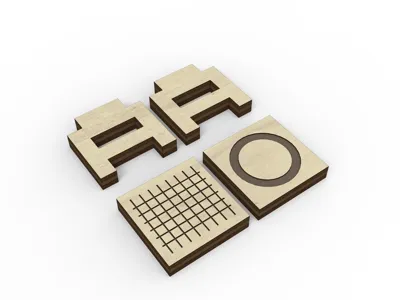 Laser Cut and Engraving Test File by 21CNCStudio MakerWorld: Download ...