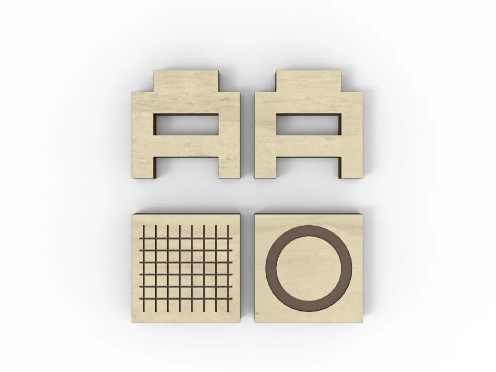 Laser Cut and Engraving Test File by 21CNCStudio MakerWorld: Download ...