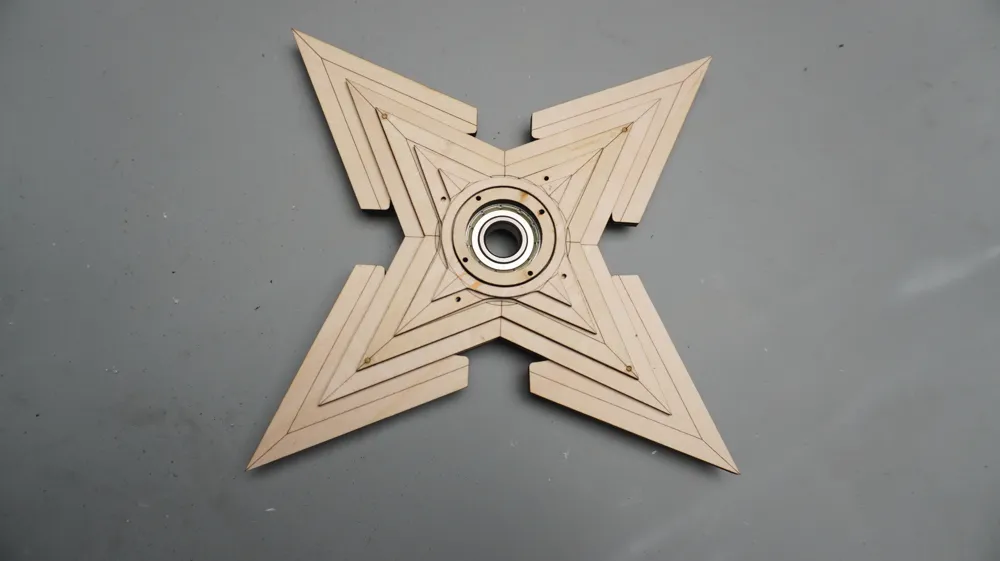 Mechanically Transforming Shuriken 2x Enlarged Version by CraftBoy ...