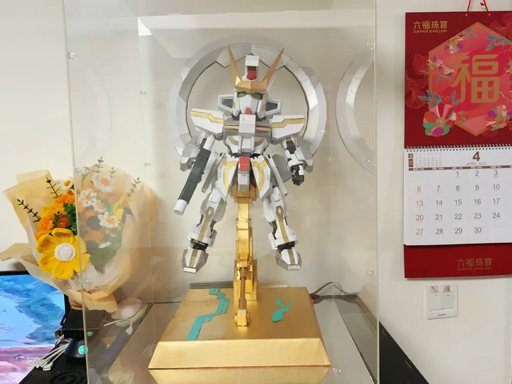 SD Stargazer Gundam Papercraft by 2d模型小王子 MakerWorld: Download Free 3D ...