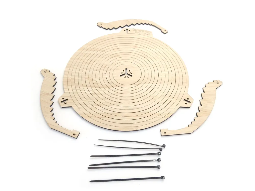 Lasercut Spiral Bowl by Rossero MakerWorld: Download Free 3D Models