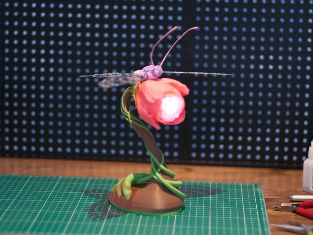 Bionic Butterfly Lamp by Darts 3D MakerWorld: Download Free 3D Models