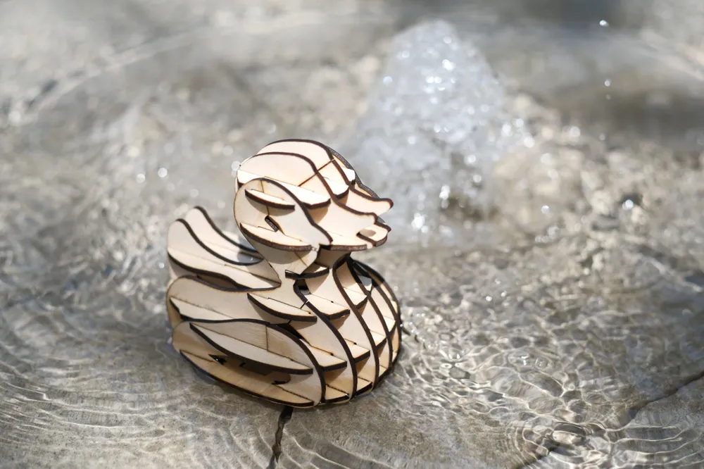 Duck Puzzle Lasercut - Free 3D Print Model - MakerWorld
