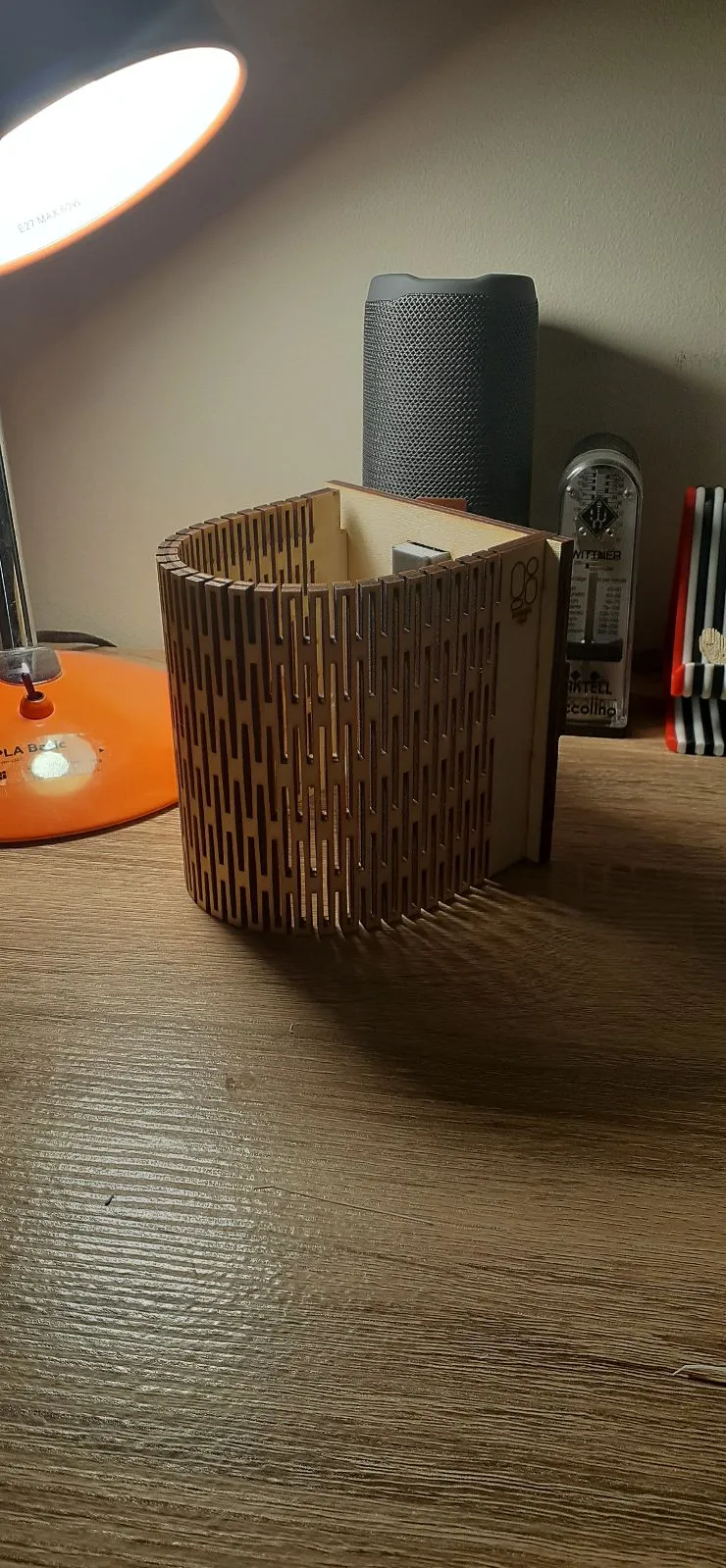 Kerf Bending Lamp - Lazer Cut Model - Free 3D Print Model - MakerWorld