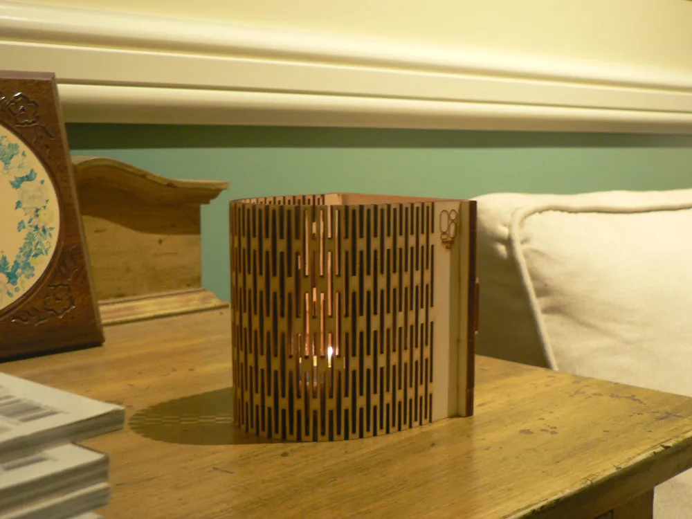 Kerf Bending Lamp - Lazer Cut Model - Free 3D Print Model - MakerWorld