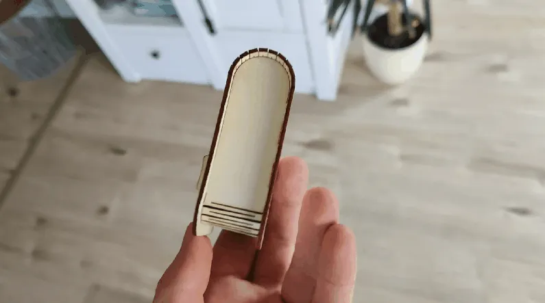 Folding Wooden Box – Openable and Collapsible by woodbear MakerWorld ...