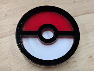 Search:POKEBALL Search Laser & Cut Model - MakerWorld