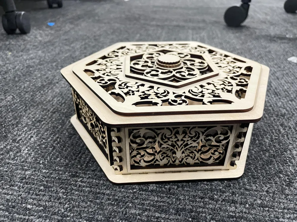 FiligraneHexBox - Modelo de impresión 3D gratuito - MakerWorld
