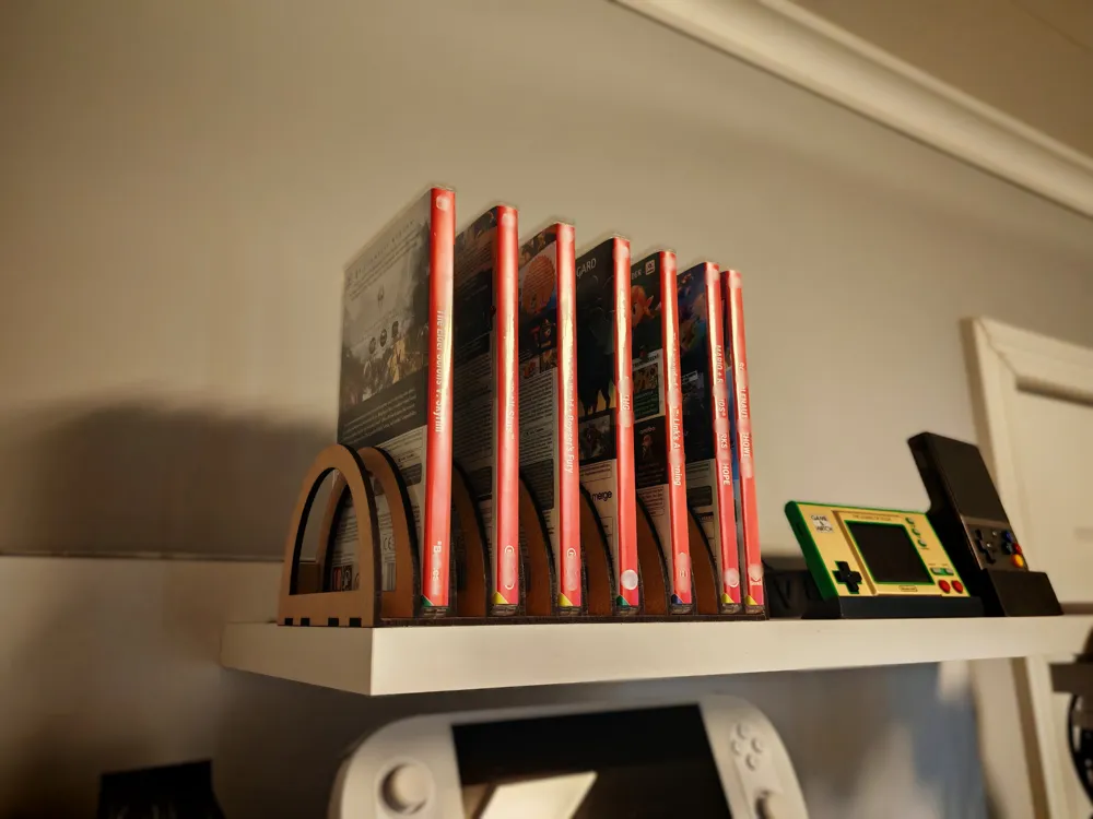 Nintendo Switch game holder by finlepi MakerWorld: Download Free 3D Models