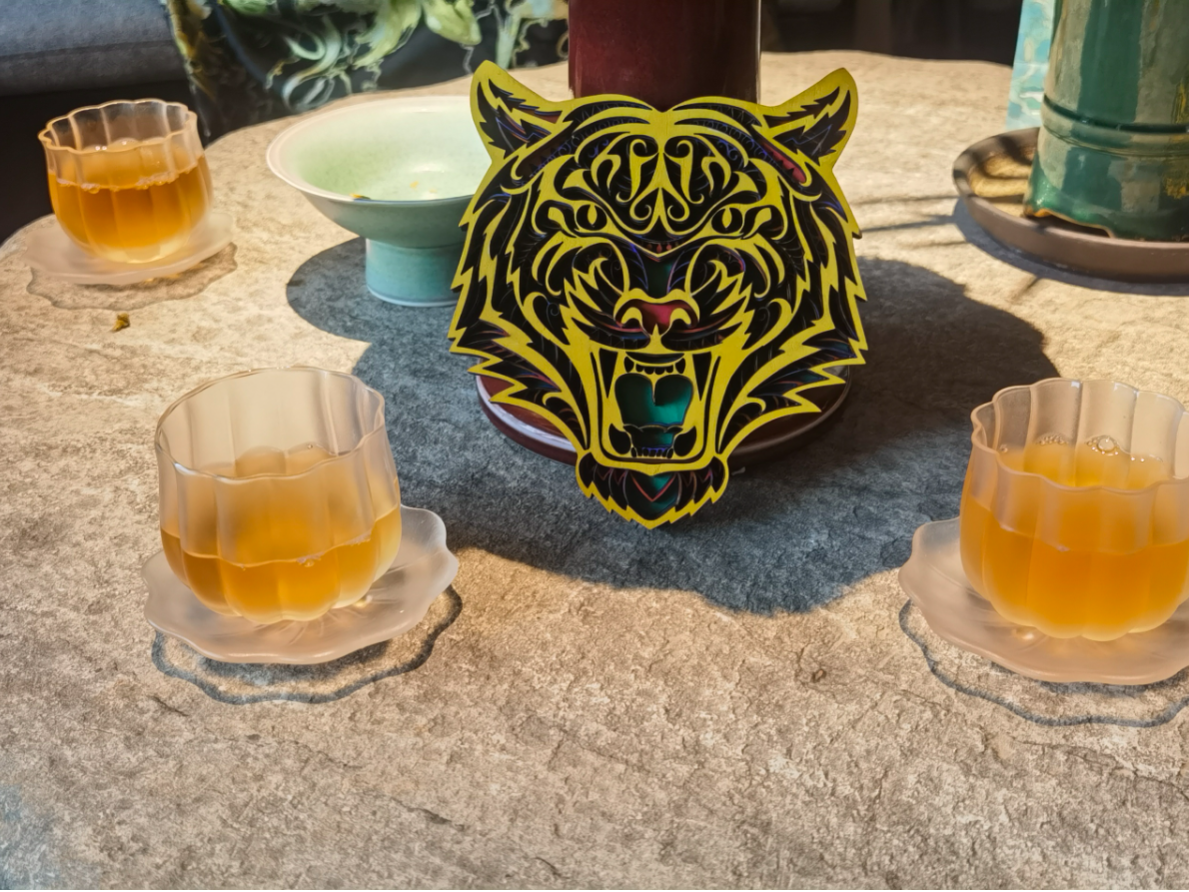 Tiger Head Carving by user_1017142155 MakerWorld: Download Free 3D Models