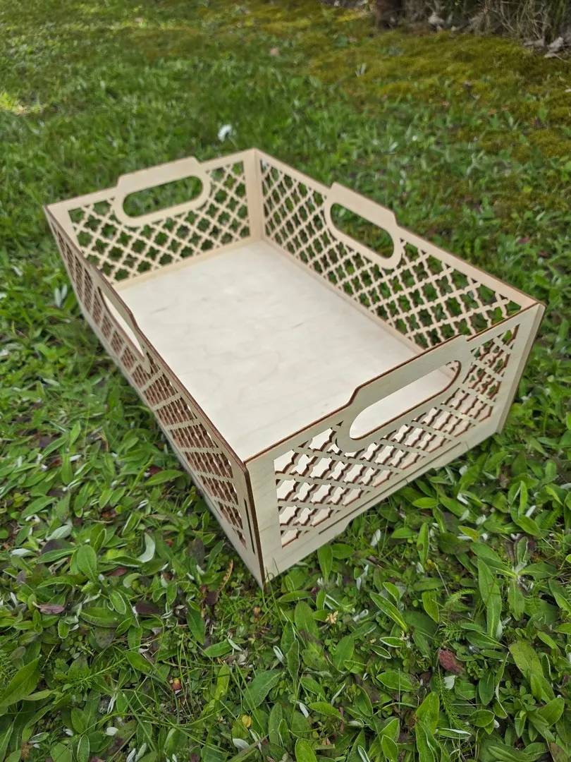 Beautiful Wooden Stackable Storage Box Bundle Nine - Free 3D Print Model - MakerWorld