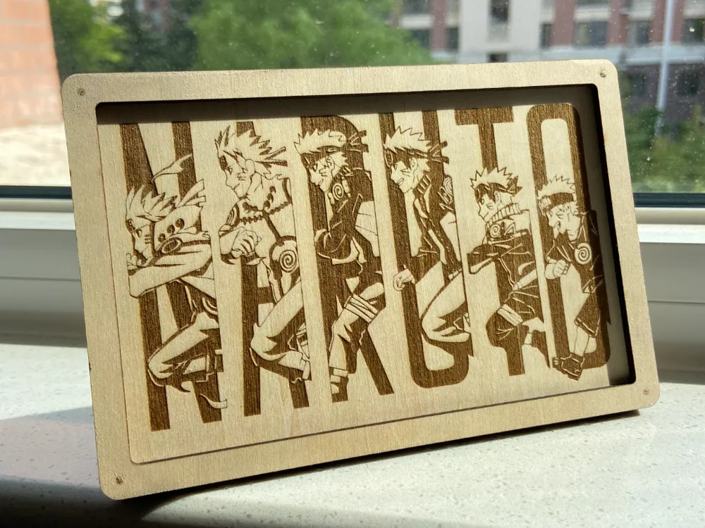 Naruto - Naruto Picture Frame by 唐小袁 MakerWorld: Download Free 3D Models