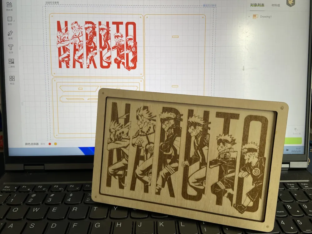 Naruto - Marco de fotos de Naruto por 唐小袁 MakerWorld: Descarga Modelos 3D Gratuitos