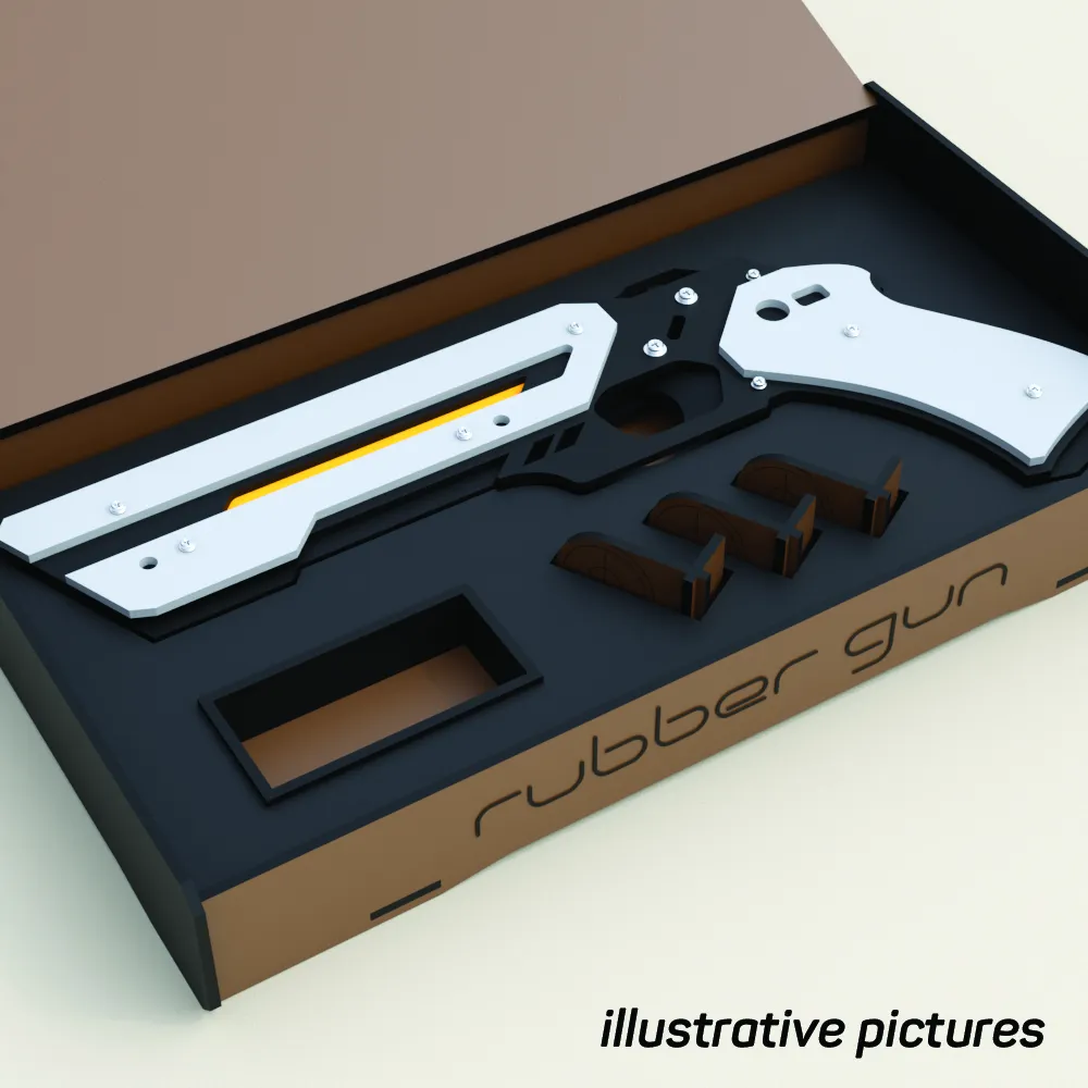 RUBBER BAND GUN CASE by MauricioDUARTE MakerWorld: Download Free 3D Models