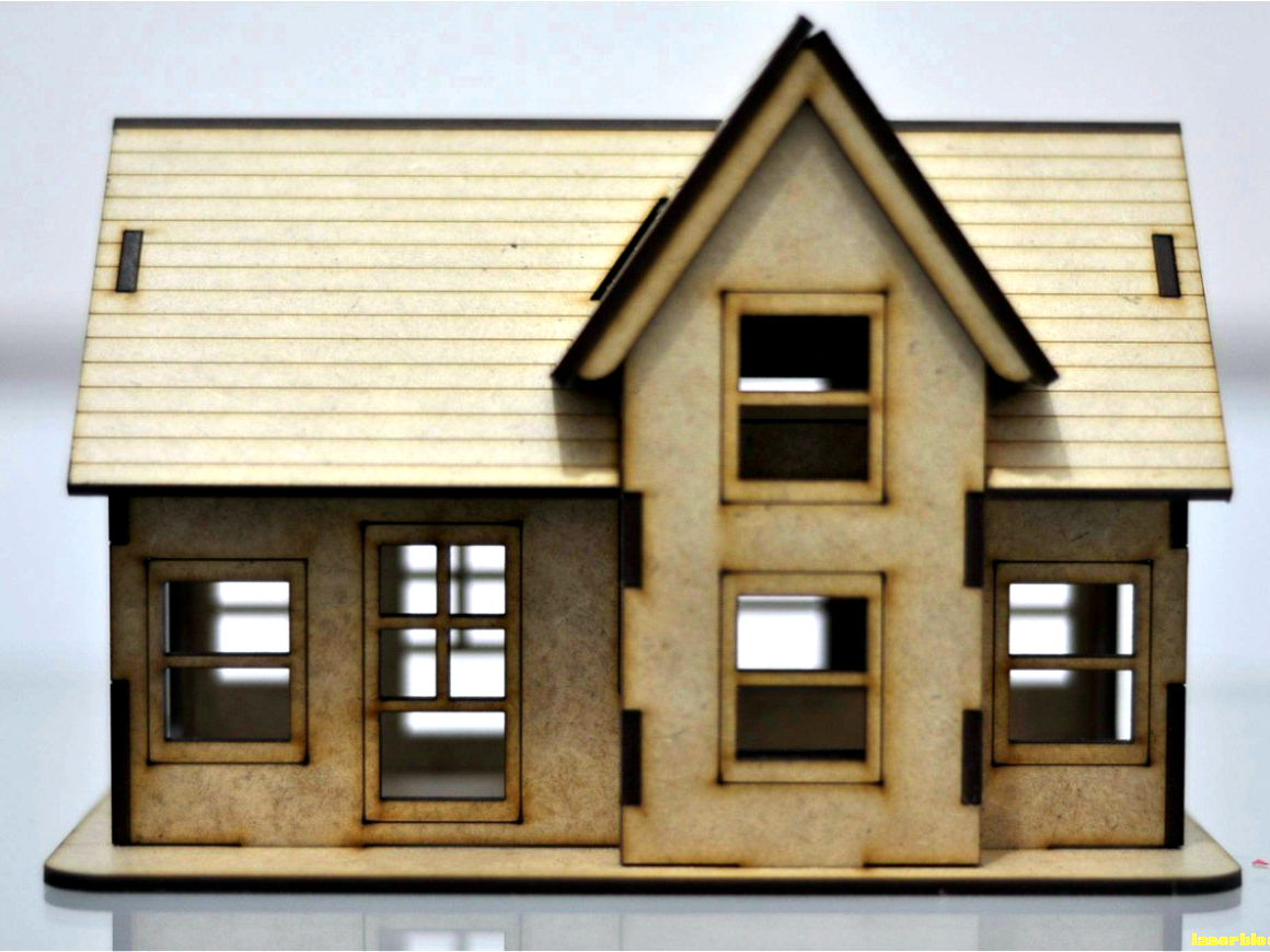 Wooden cabin model by 开着小炮艇 MakerWorld: Download Free 3D Models