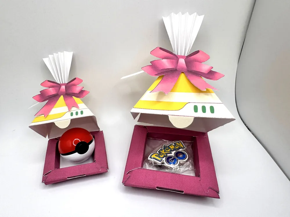 Pokémon GO Gift Box - No Tape or Glue Required by Kopp3D MakerWorld ...