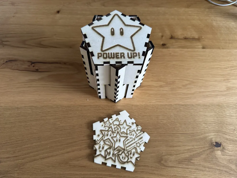 Power Up Star Box by hardwarepoint MakerWorld: Download Free 3D Models