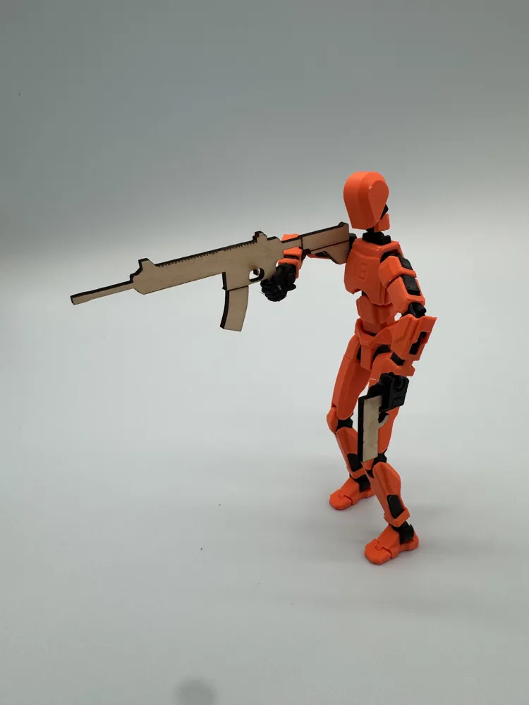 Dummy 13 Automatic Rifle - laser-cut by NR Workshop MakerWorld ...