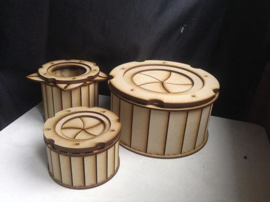 Aperture Storage Box by weilanMakerWorld: Download Free 3D Models