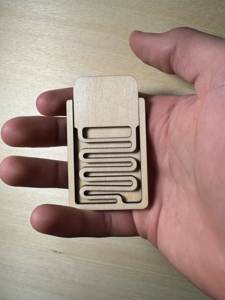 Laser-cut Fidget button by NR Workshop MakerWorld: Download Free 3D Models