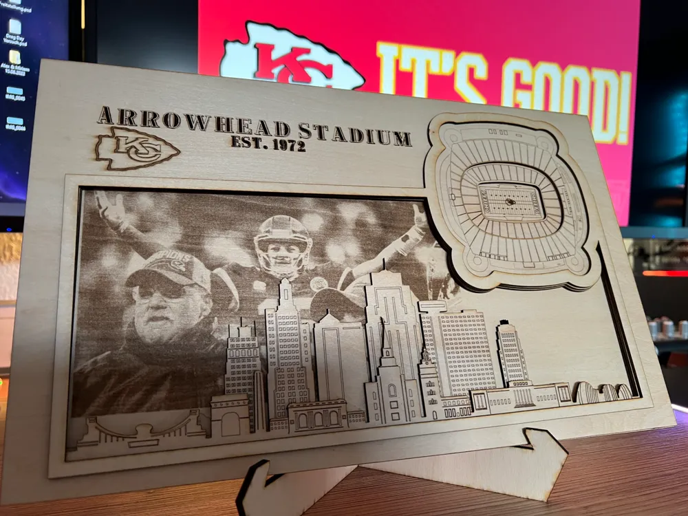Arrowhead Stadium Kansas City Chiefs NFL by Hirngulasch MakerWorld ...