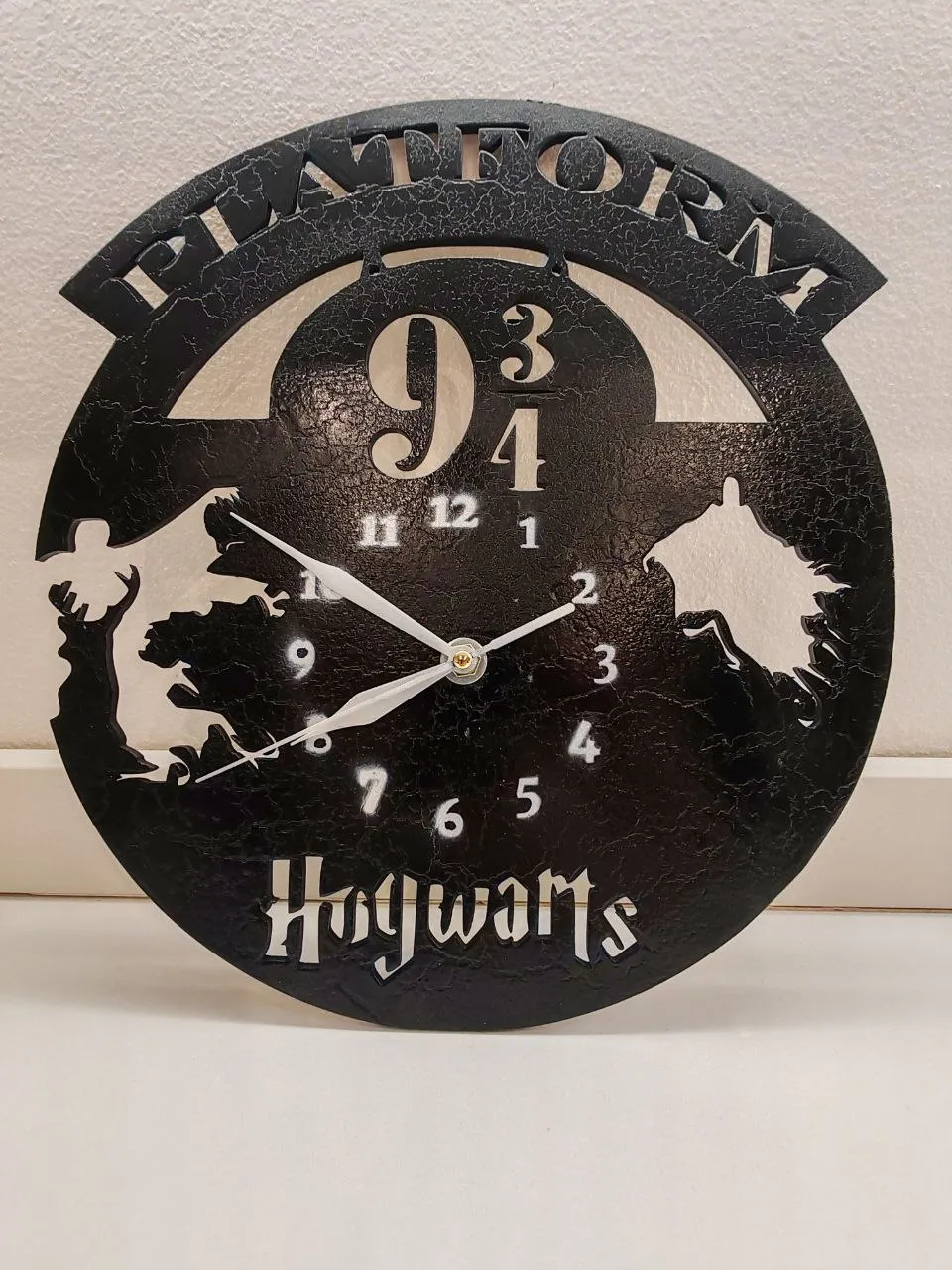 Harry Potter Wall Clock - Free 3D Print Model - MakerWorld