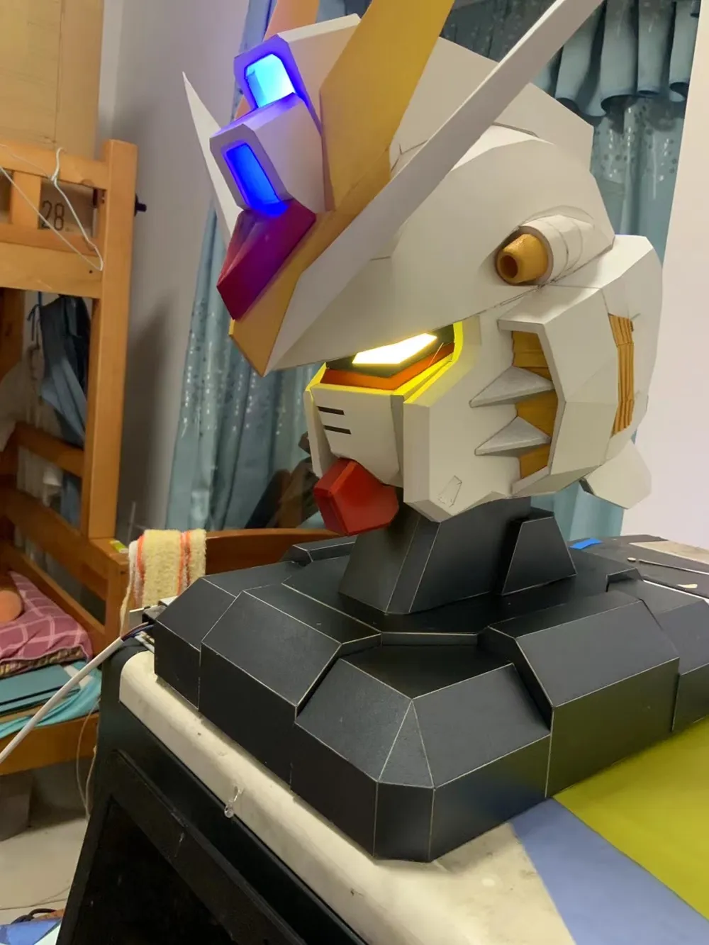Extraordinary Strike Freedom Gundam Paper Model Head Sculpt by 2d模型小王子 ...