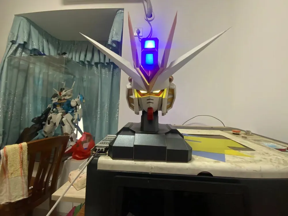 Extraordinary Strike Freedom Gundam Paper Model Head Sculpt by 2d模型小王子 ...